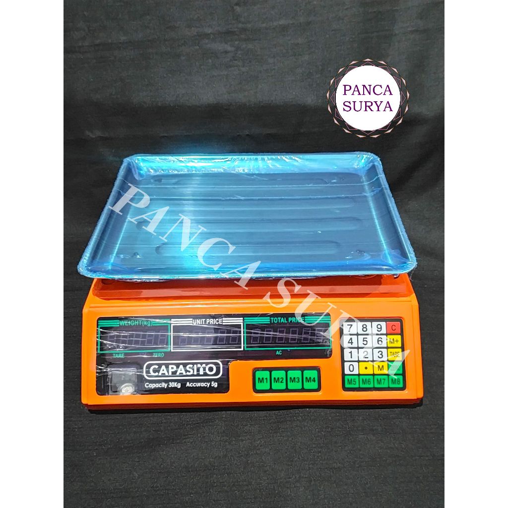 Jual Timbangan Digital 30Kg / Timbangan Buah / Timbangan Cas CAPASITO ...