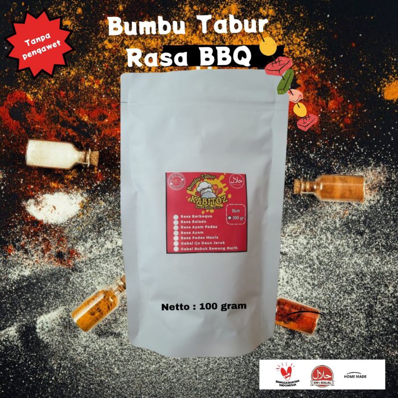 Jual [KABITOZ] Bumbu Tabur Rasa BARBEQUE / Bumbu Halus BBQ | Shopee ...