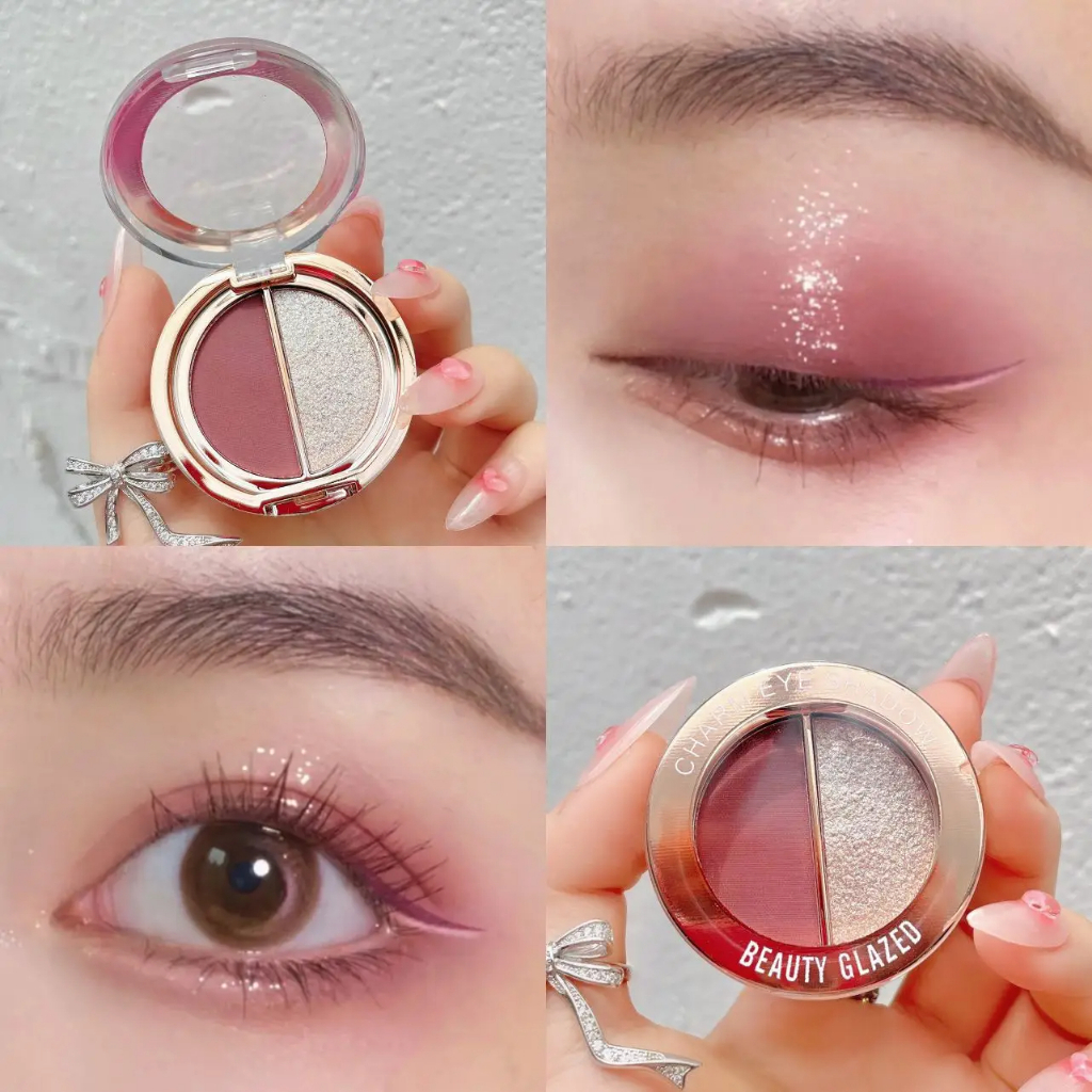 Jual Beauty Glazed Charm Duo Eyeshadow Beauty Glazed Eyeshadow Pallete ...