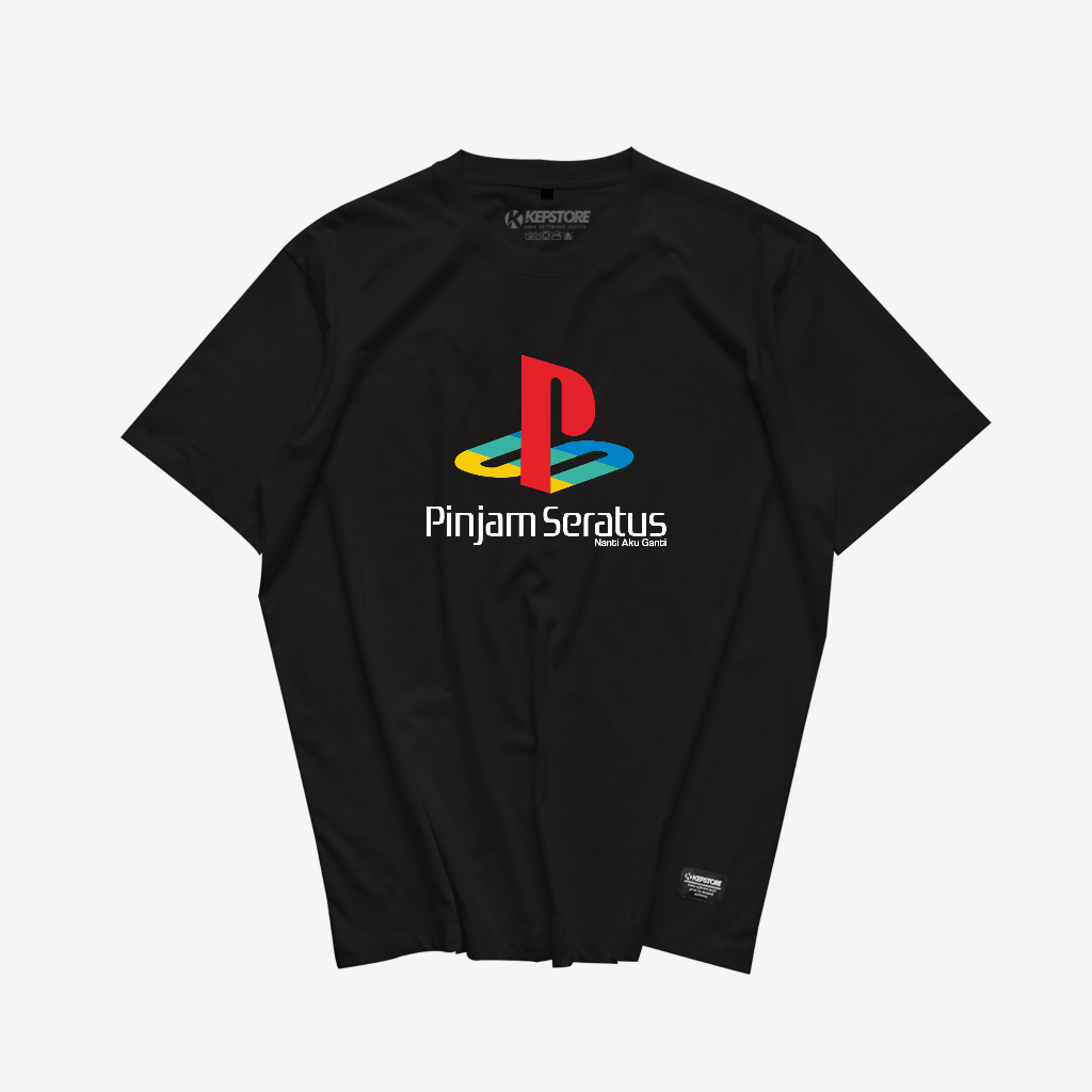 Jual Kepswell Kaos PS Pinjam Seratus Pinjem Seratus Kata Kata- KAOS ...