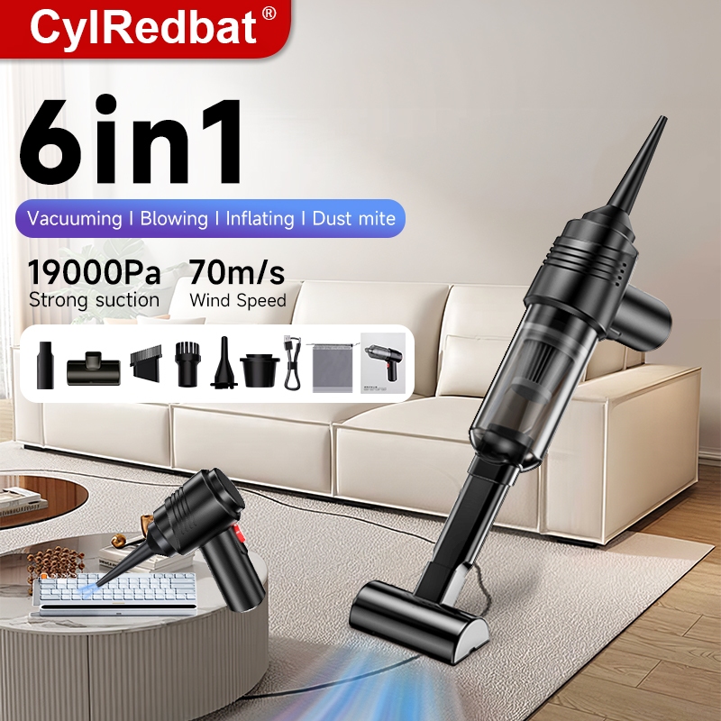 Jual CylRedbat 19000Pa Blower mini/Vacum cleaner 6in1 cordless portabel ...