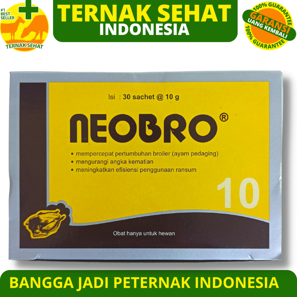 Jual NEOBRO 10 Gram 1 BOX (30PCS) MEDION Vitamin Penambah Berat ...