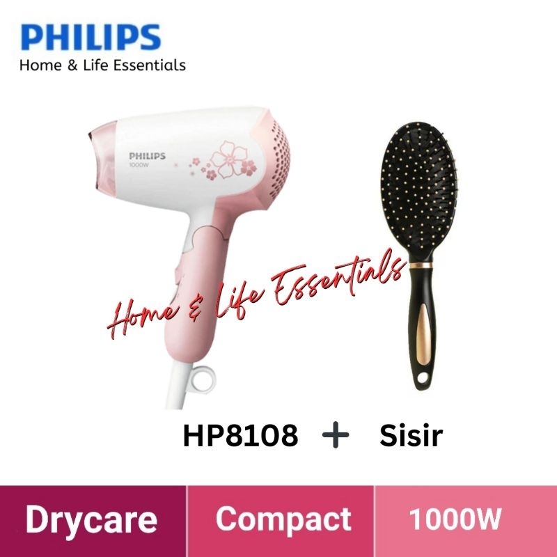 Jual PHILIPS Hair Dryer HP8108 Alat Pengering Rambut Philips Hairdryer ...