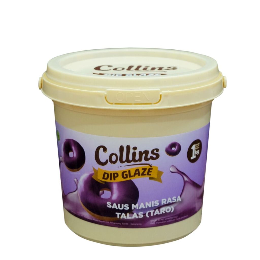 Jual Collins Dip Glaze Taro 1 Kg / Topping Pasta Rasa Taro | Shopee ...