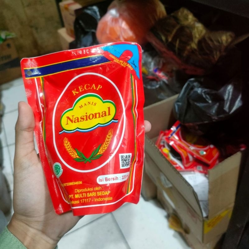 Jual Kecap Nasional/kecap manis nasional 220 ml | Shopee Indonesia