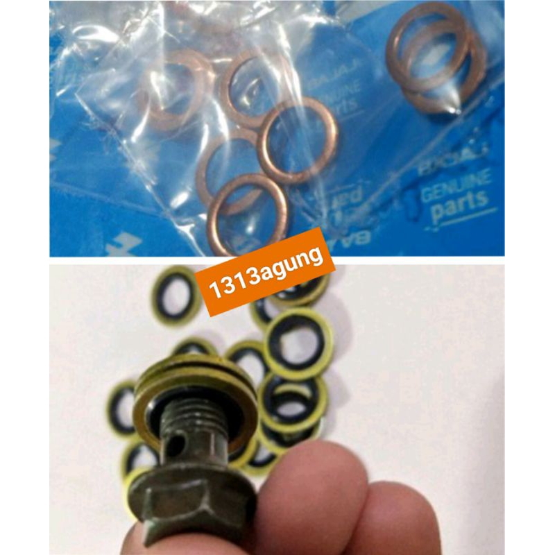 Jual Ring tembaga nepel selang master rem bajaj pulsar (harga 1buah ...