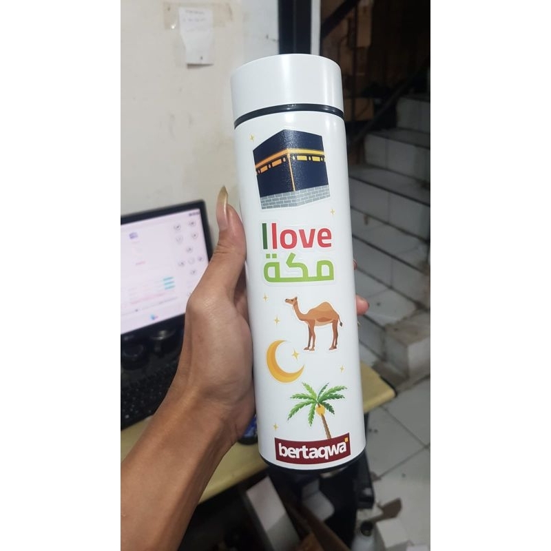 Jual Tumbler LED / termos sakura LED dengan Custom printing UV satu ...