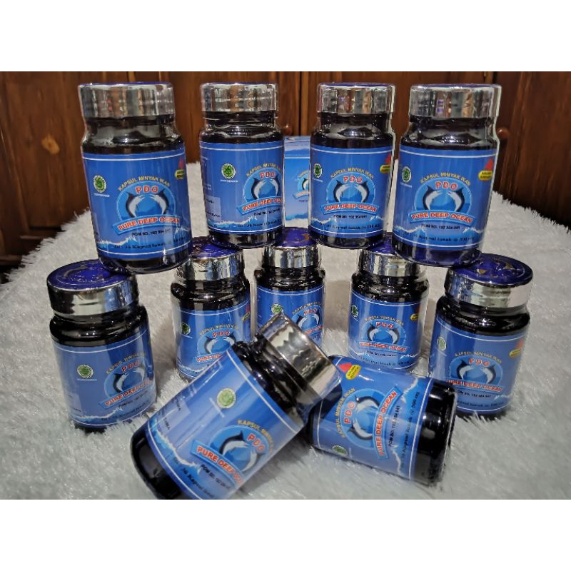 Jual PDO/kapsul minyak ikan ORI/pure deep ocean | Shopee Indonesia