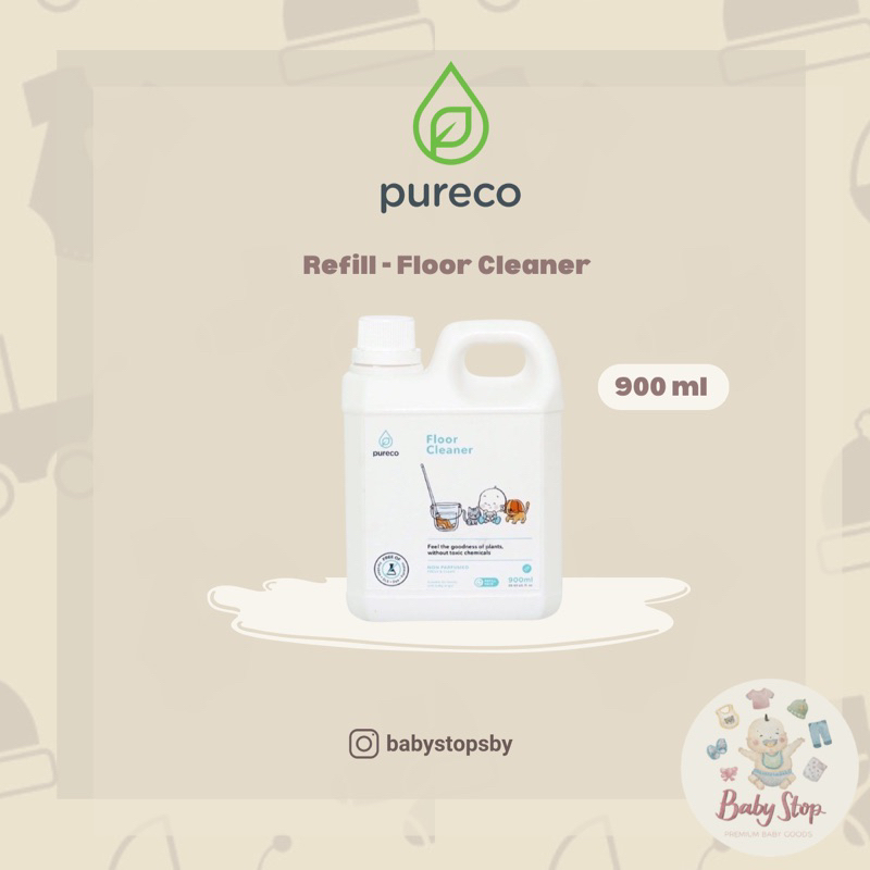 Jual PURECO | REFILL FLOOR CLEANER PEMBERSIH LANTAI 900ml | Shopee ...