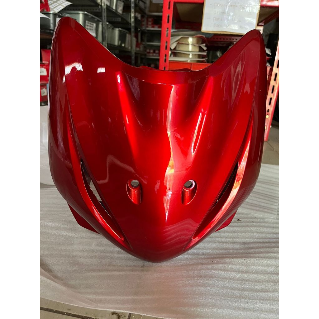 Jual Cover FR Top Tameng Depan (Kerodong) MERAH– Revo 110 New ...
