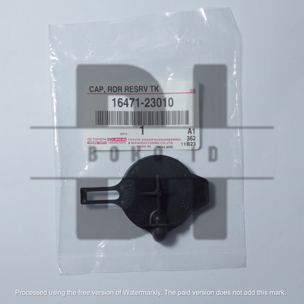 Jual Tutup Tabung Tangki Air Radiator Vios Limo Altis Yaris 16471-23010 ...