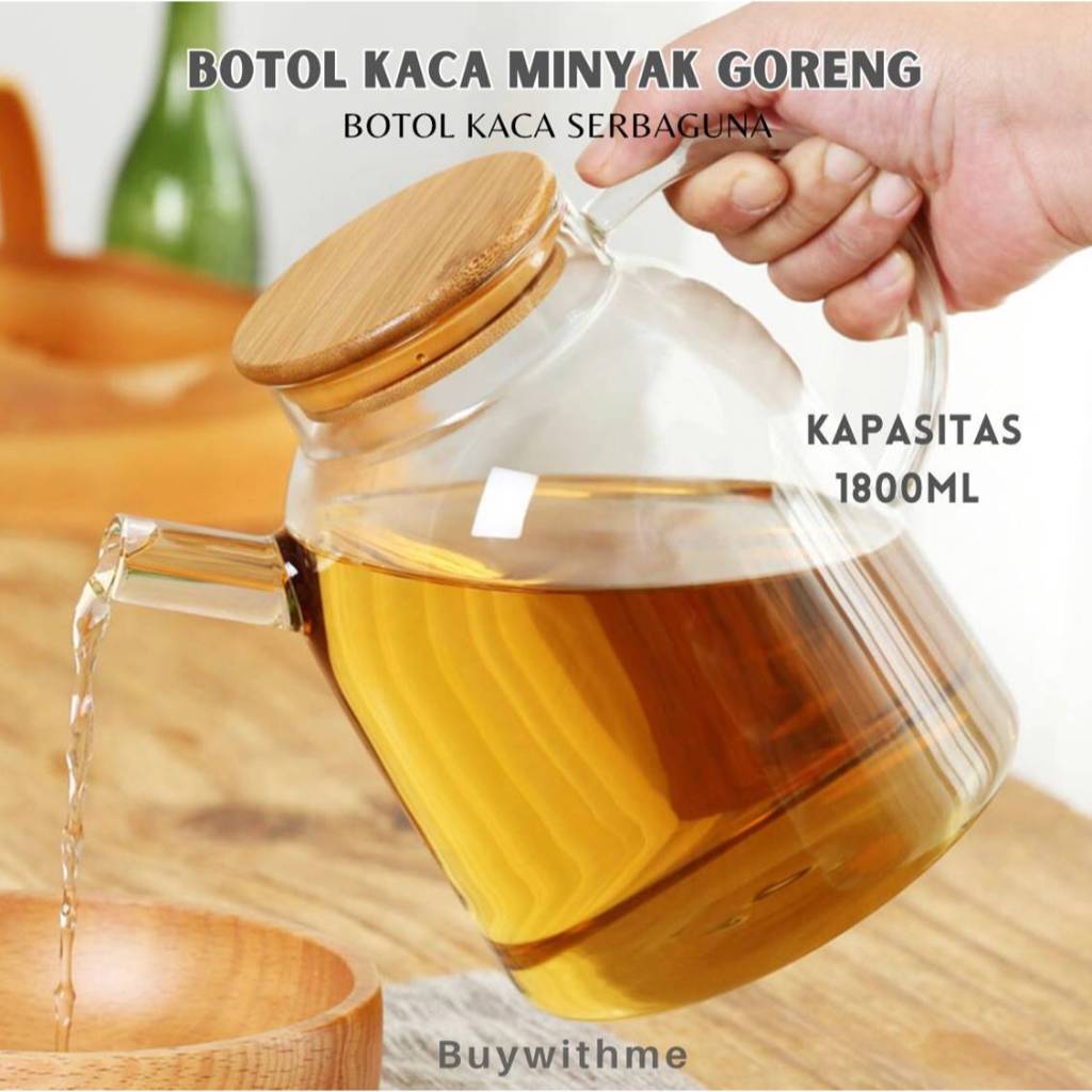 Jual Botol Kaca Minyak Goreng / Teko Pitcher Pemasak Masak Air Teh ...