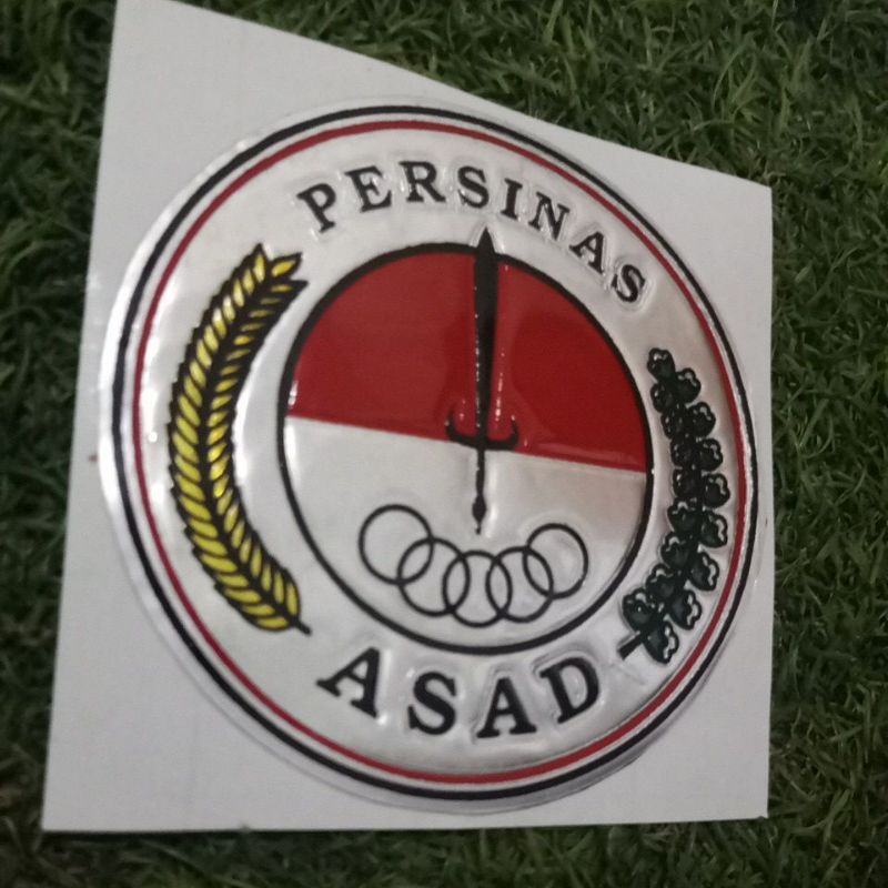 Jual stiker embos ASAD ukuran diameter 8 cm | Shopee Indonesia
