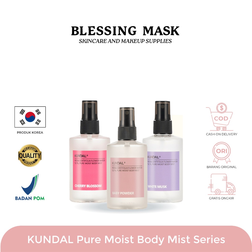 Jual Kundal Pure Moist Body Mist Korea [Made in Korea] | Shopee Indonesia