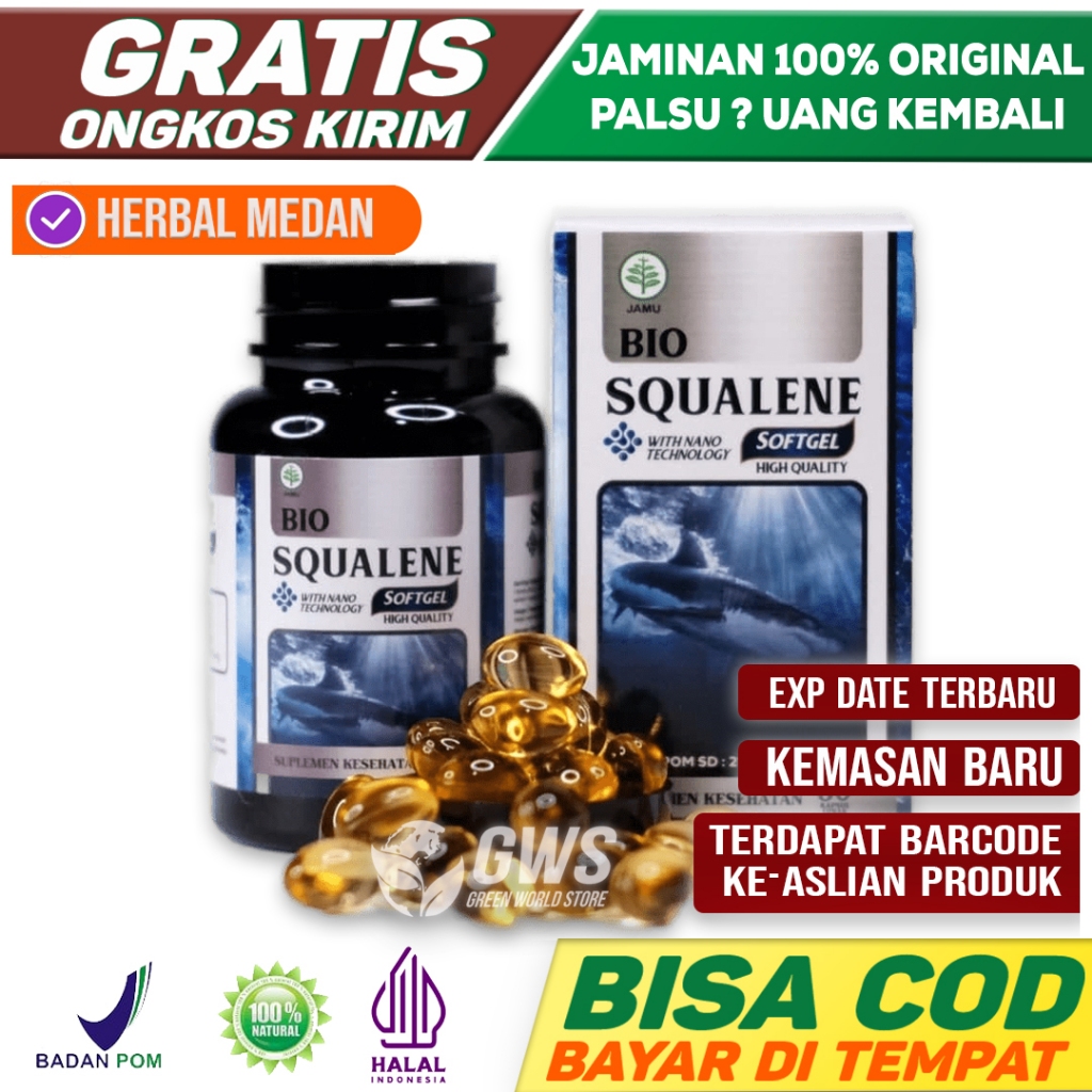 Jual BIO SQUALENE PREMIUM ORIGINAL - MINYAK HATI IKAN HIU - SKUALEN OIL ...