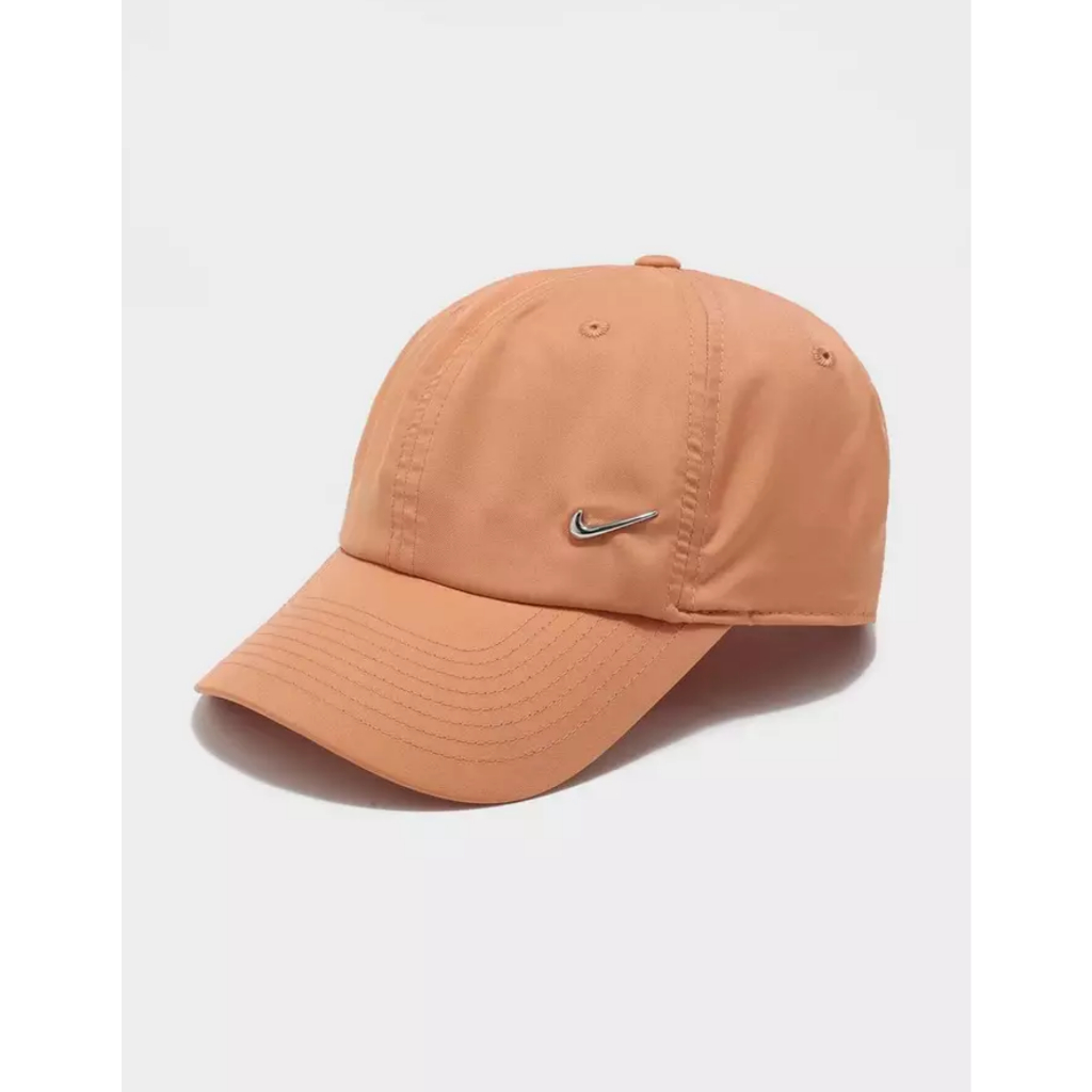 Jual Nike Dri-FIT Club Metal Swoosh Cap Amber Brown FB5372-225 Topi ...