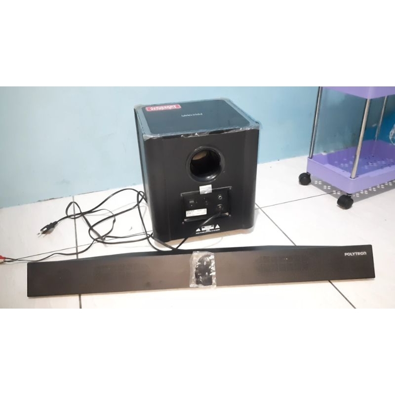 Jual speaker subwoofer dan speaker pasif bekas tv polytron android | Shopee Indonesia