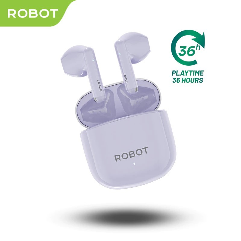 Jual Headset Bluetooth Robot T60 Wireless Earphone TWS Airbuds Original ...
