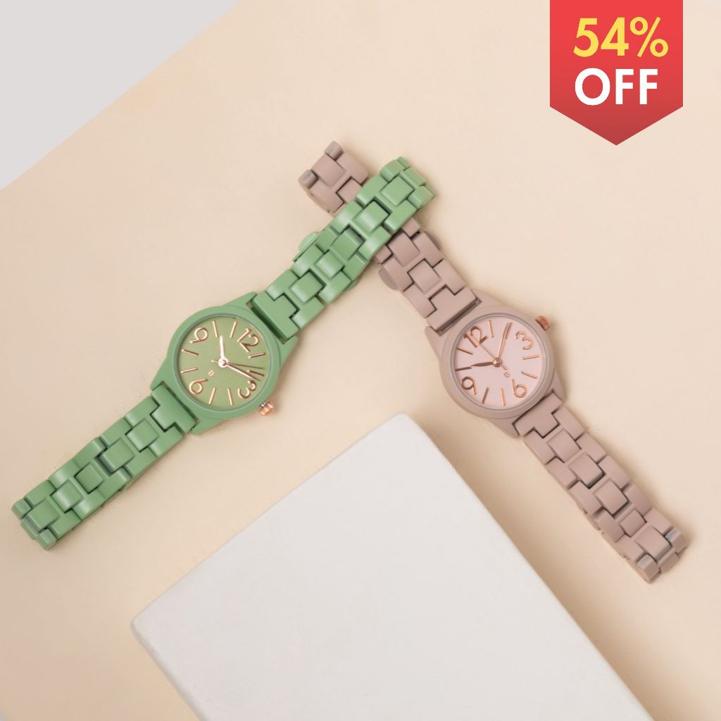 Jual Berrybenka - Jam Tangan Rantai Wanita Sofia Carlisle Pastel Chain ...