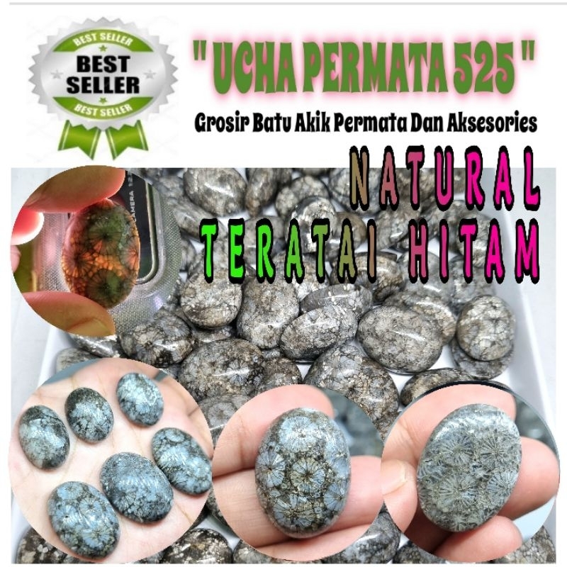 Jual batu akik teratai hitam asli natural | Shopee Indonesia