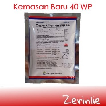 Jual Cyperkiller 40 WP 30 gram / obat pembasmi hama kutu serangga lalat ...