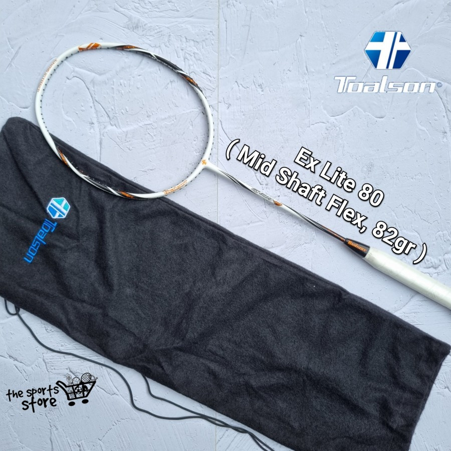 Jual Raket Badminton Toalson Ex-Lite 80 - Bulutangkis Original | Shopee ...