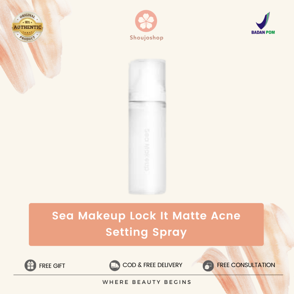 Jual Sea Makeup Lock It Matte Acne Setting Spray | Shopee Indonesia