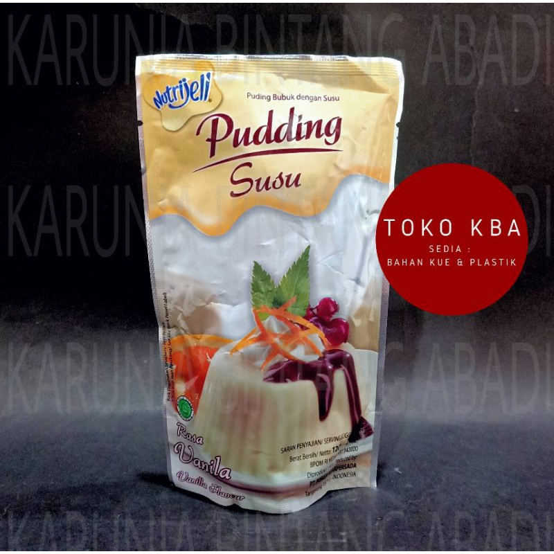 Jual Agar Nutrijell Pudding Bubuk Susu Rasa Pouch ( Stroberi | Cokelat ...