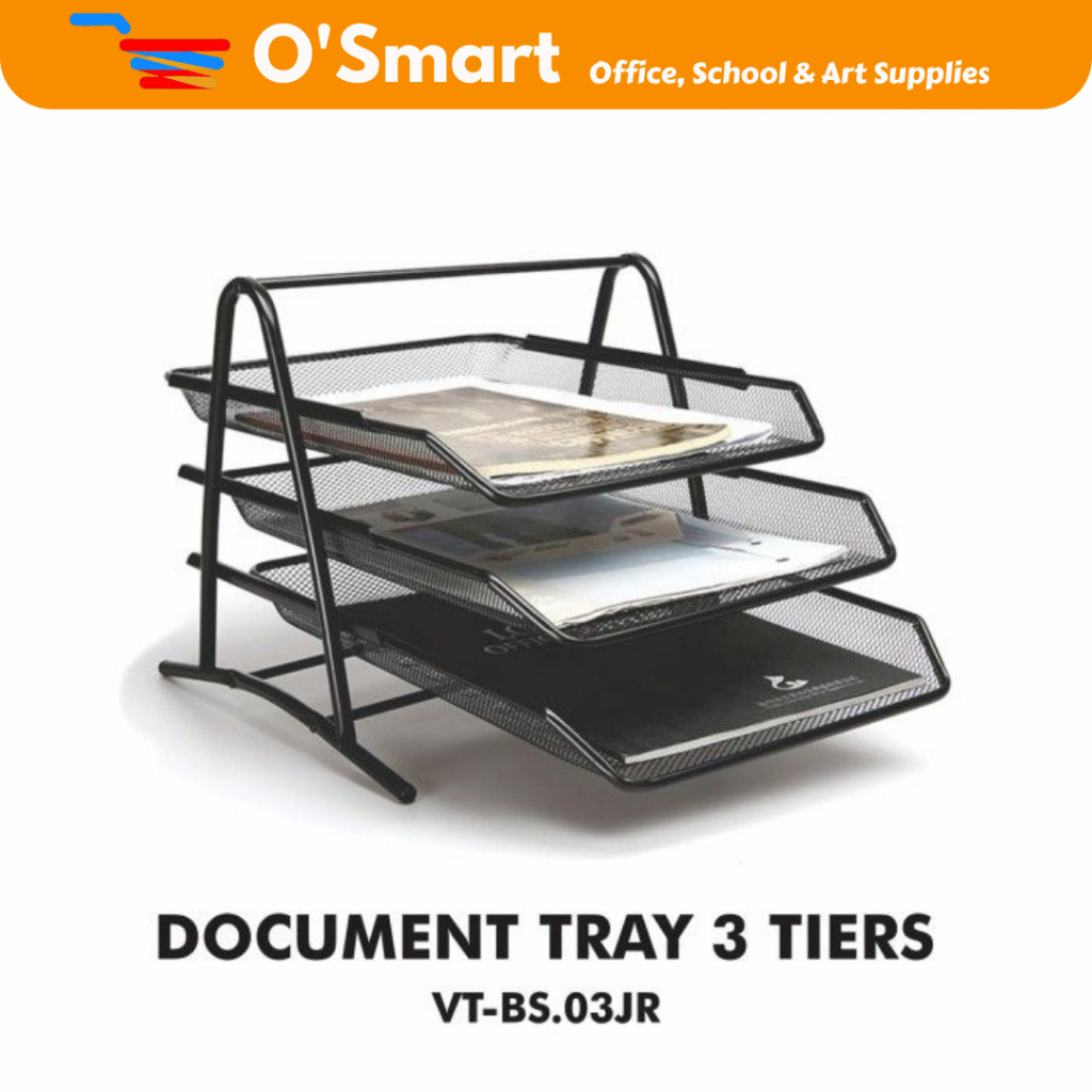 Jual ELEVATED TRAY BESI RAK SUSUN 3 TINGKAT V-TEC | Shopee Indonesia