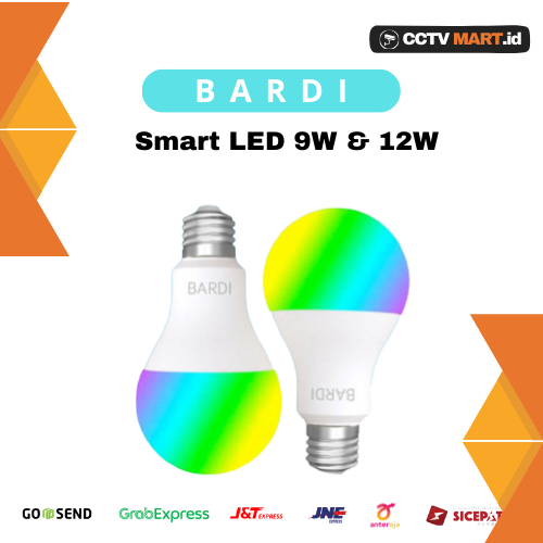 Jual BARDI Smart LED Light Bulb RGBWW 9W 12W Wifi wireless IoT Home ...