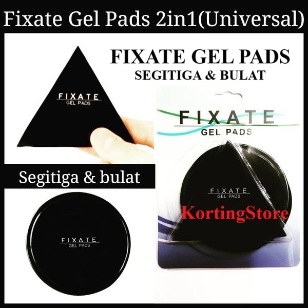 Jual Fixate Gel Pads Bulat dan Segitiga (Original) Holder Perekat ...