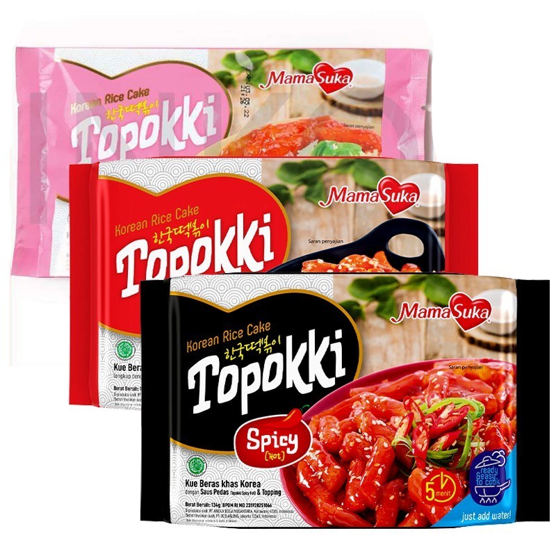 Jual Topokki Tteobokki Toppoki Mama Suka Original Sweet & Spicy creammy ...
