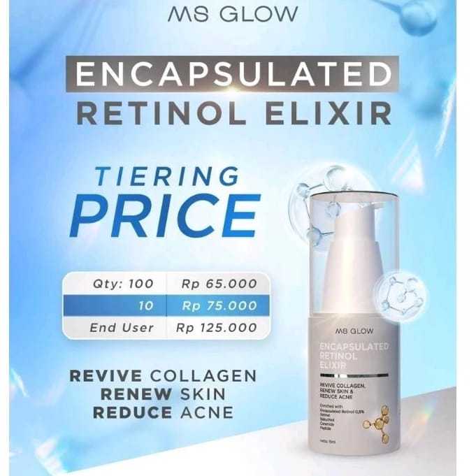 Jual RETINOL ELIXIR MS GLOW ORIGINAL | Shopee Indonesia