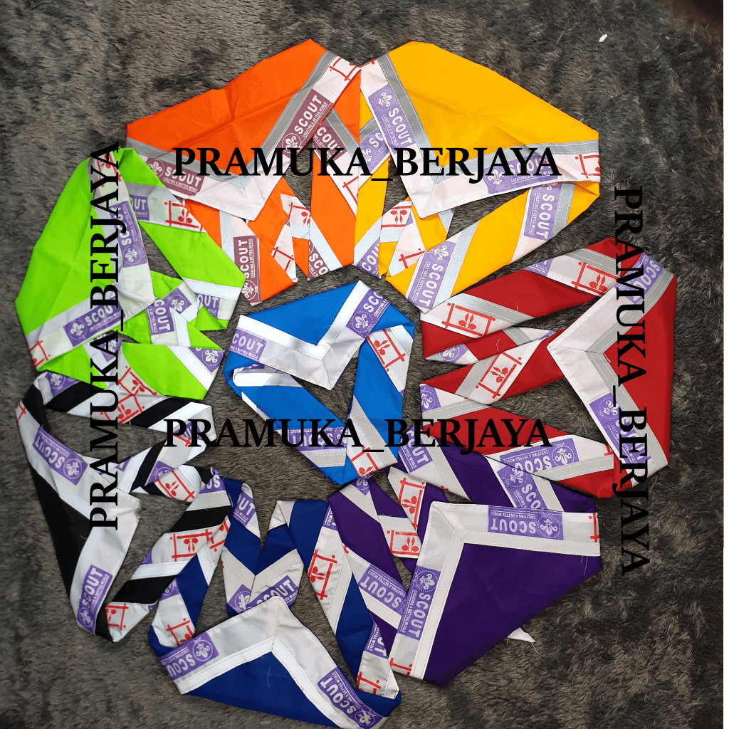 Jual Scraf Pramuka Hasduk Pramuka Scout Scraft wosm wosem Menyala Biasa ...