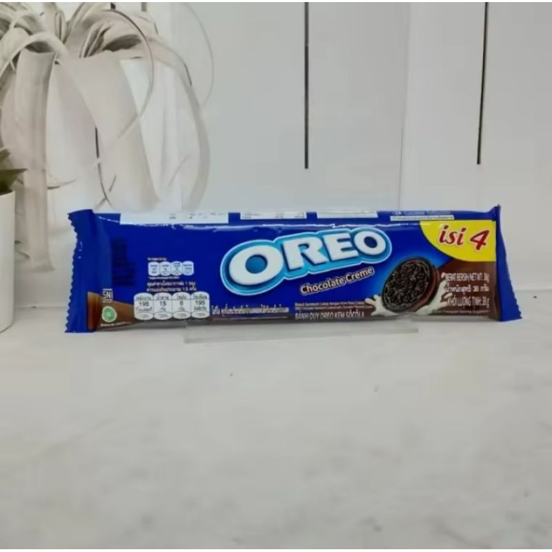 Jual Oreo Chocolate Creme Original isi 4 | Biskuit Oreo | Shopee Indonesia
