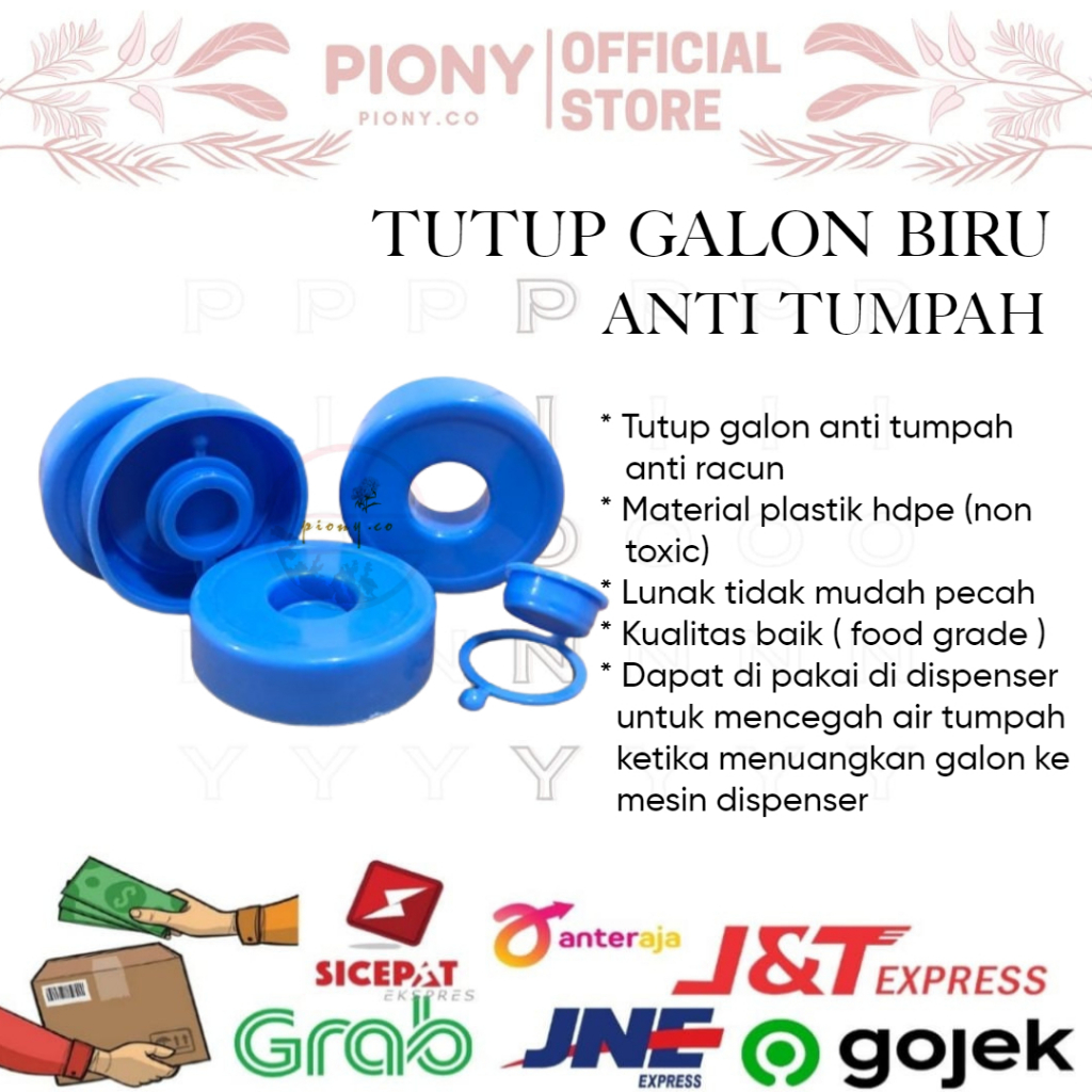 Jual TUTUP GALON DISPENSER ANTI TUMPAH/ FOOD GRADE ANTI RACUN PENUTUP ...