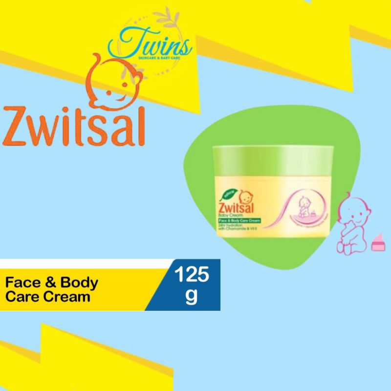 Jual ZWITSAL BABY CREAM FACE AND BODY CARE CREAM (125gr) | Shopee Indonesia