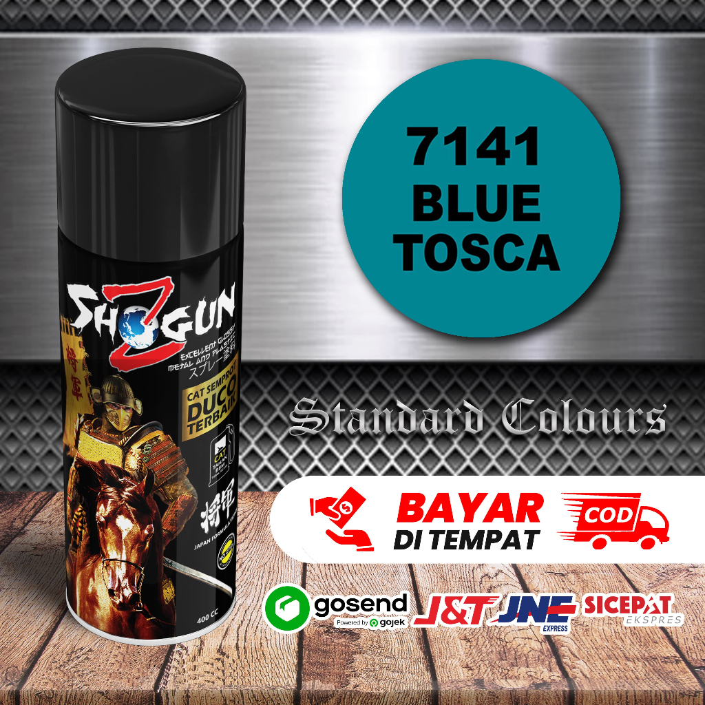 Jual Cat Semprot Pilok Pilox Pylok Biru SHOGUN Z 400 CC Blue Tosca ...