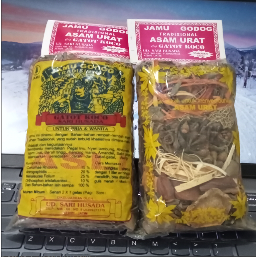 Jual Asam Urat cap Gatot Koco - Jamu Godok Tradisional | Shopee Indonesia