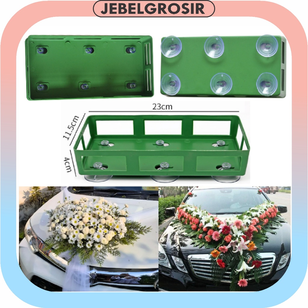 Jual Floral tray tatakan oasis wasis vas bunga plastik Pad barang ...