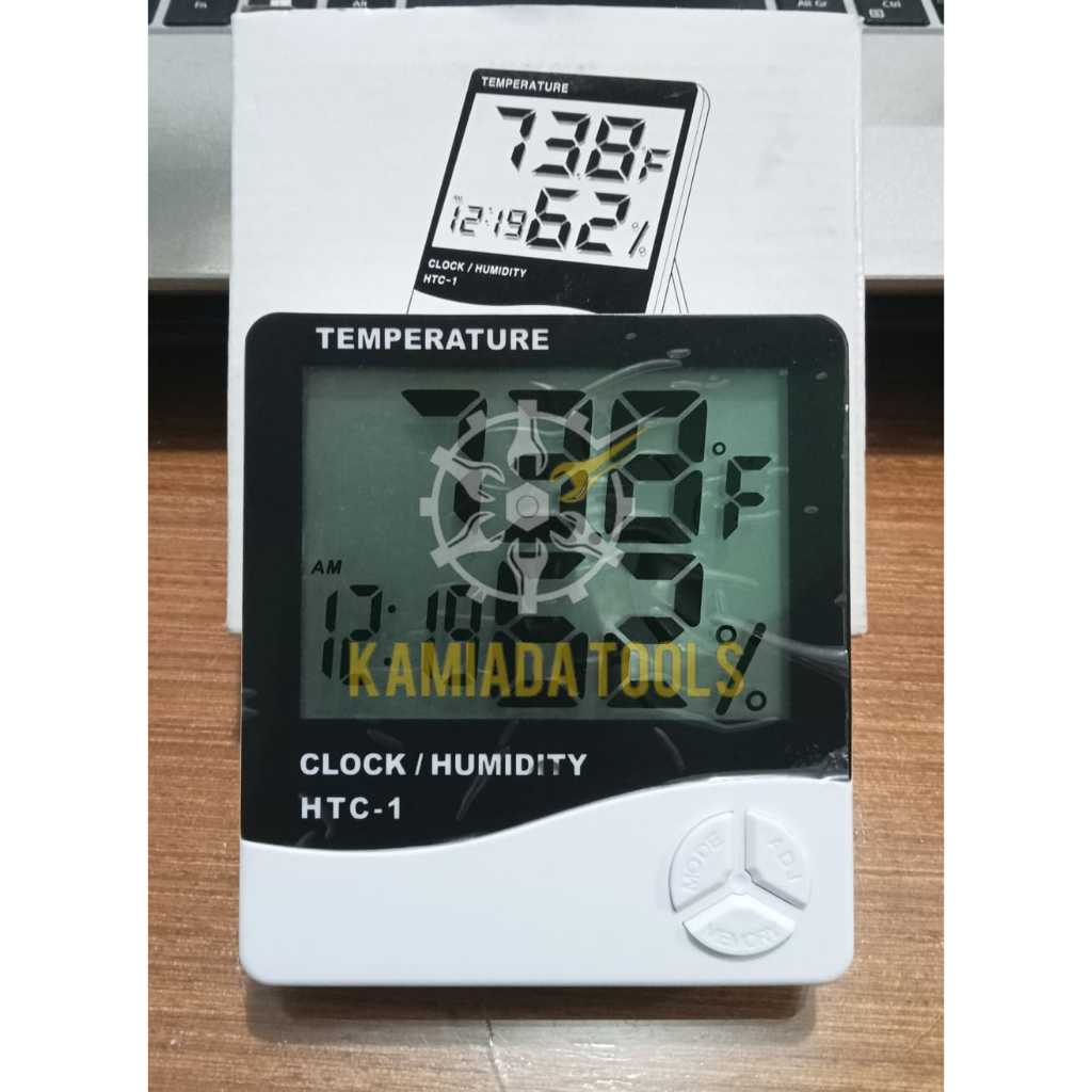 Jual Termometer Ruangan/Hygrometer/Alat Ukur Suhu Ruangan Kelembapan ...