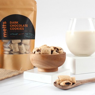 Jual Melts Dark Chocolate Cookies Gluten Free | Snack Kukis Sereal ...