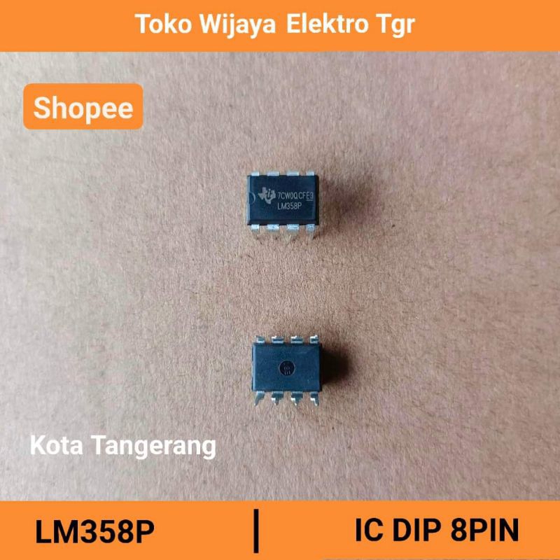 Jual Mesin Las Sparepart | LM358P IC Dip 8 Pin | Shopee Indonesia