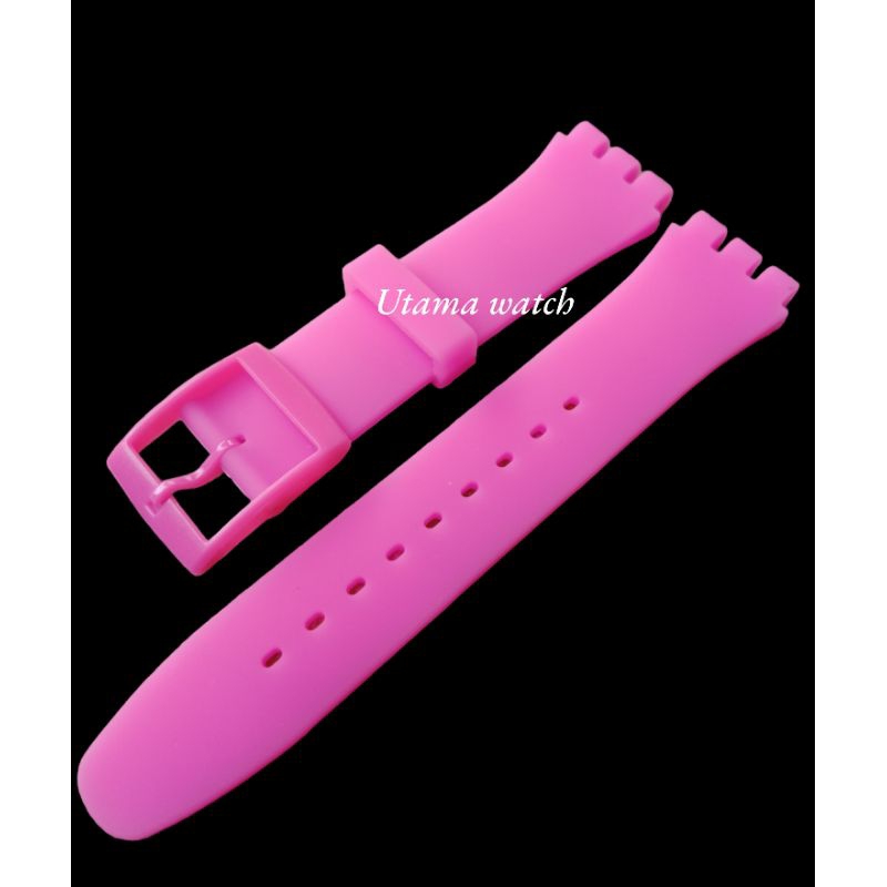 Jual Tali Strap Jam Swatch Original Oem Strap Swatch 19mm Strap jam ...