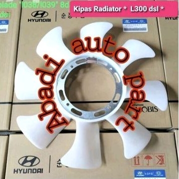 Jual fan blade kipas radiator L300 Merek Hyundai MB050471original ...