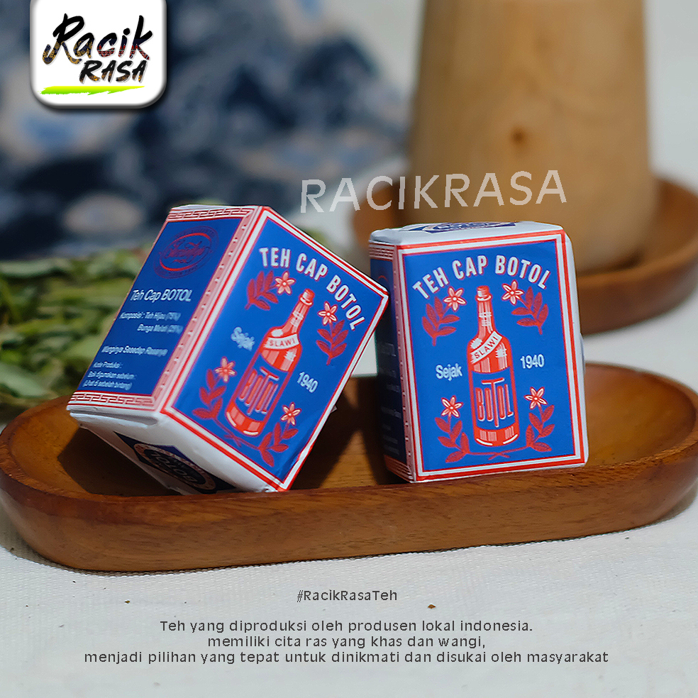 Jual RACIK RASA |[ ECERAN ] TEH CAP BOTOL BIRU 40 GRAM ECER TUBRUK TEH ...