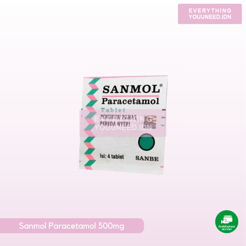 Jual Sanmol Paracetamol 500mg Anti Nyeri / Demam | Shopee Indonesia
