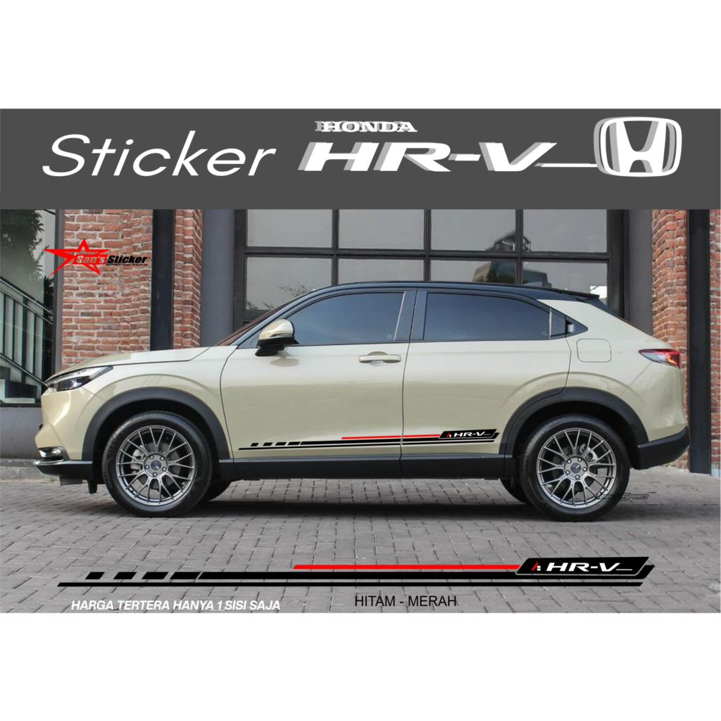 Jual sticker honda hrv 2023 aksesories honda hrv 2023 | Shopee Indonesia