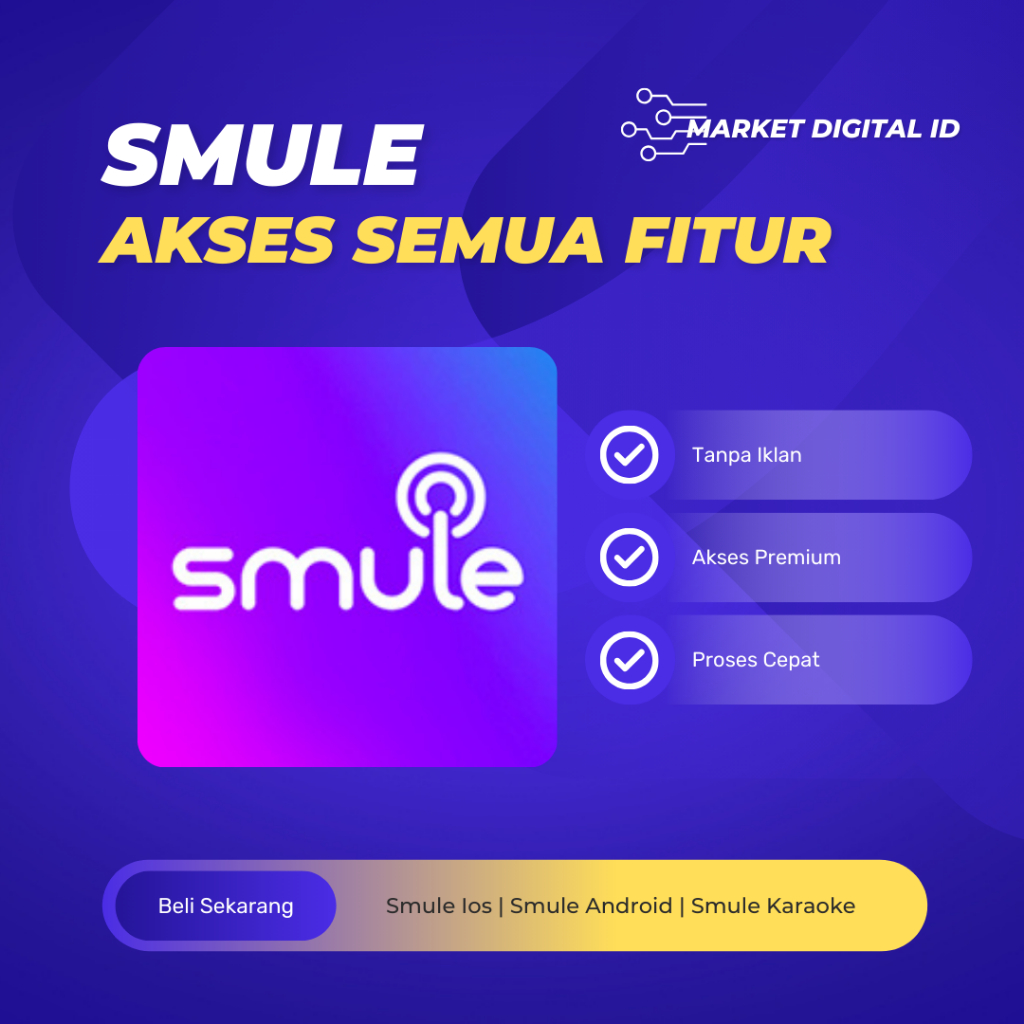 Jual Smule Ios | Smule Android | Smule Karaoke | Shopee Indonesia
