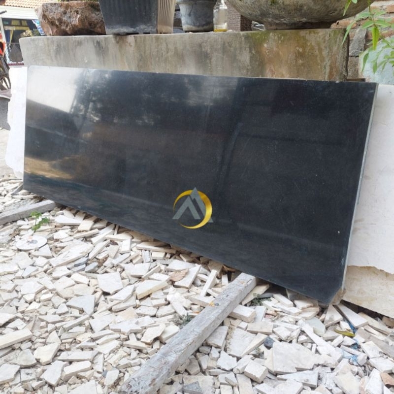Jual Granit hitam siku polish bahan plat batu alam asli granit hitam ...